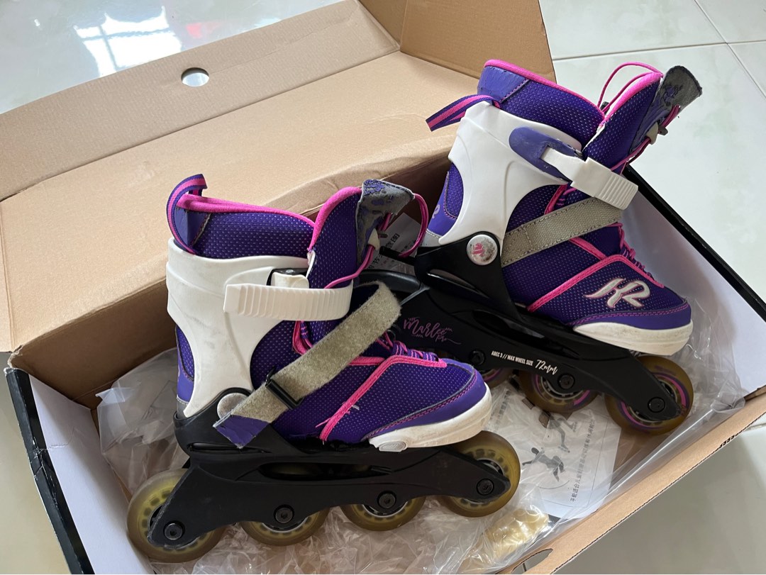 K2 Marlee pro inline skate EU29-34 adjustable girls, Sports Equipment ...