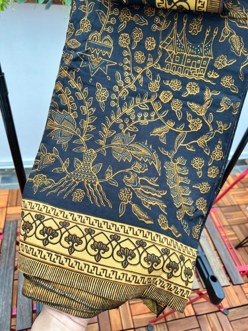 Kain Batik Minang - Brown, Women's Fashion, Dresses & Sets, Traditional ...