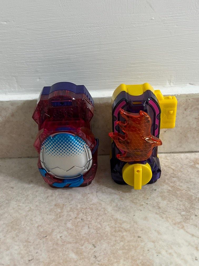 Kamen Rider Revice DX Barid Rex Vistamp& DX Volcano Vistamp set ...