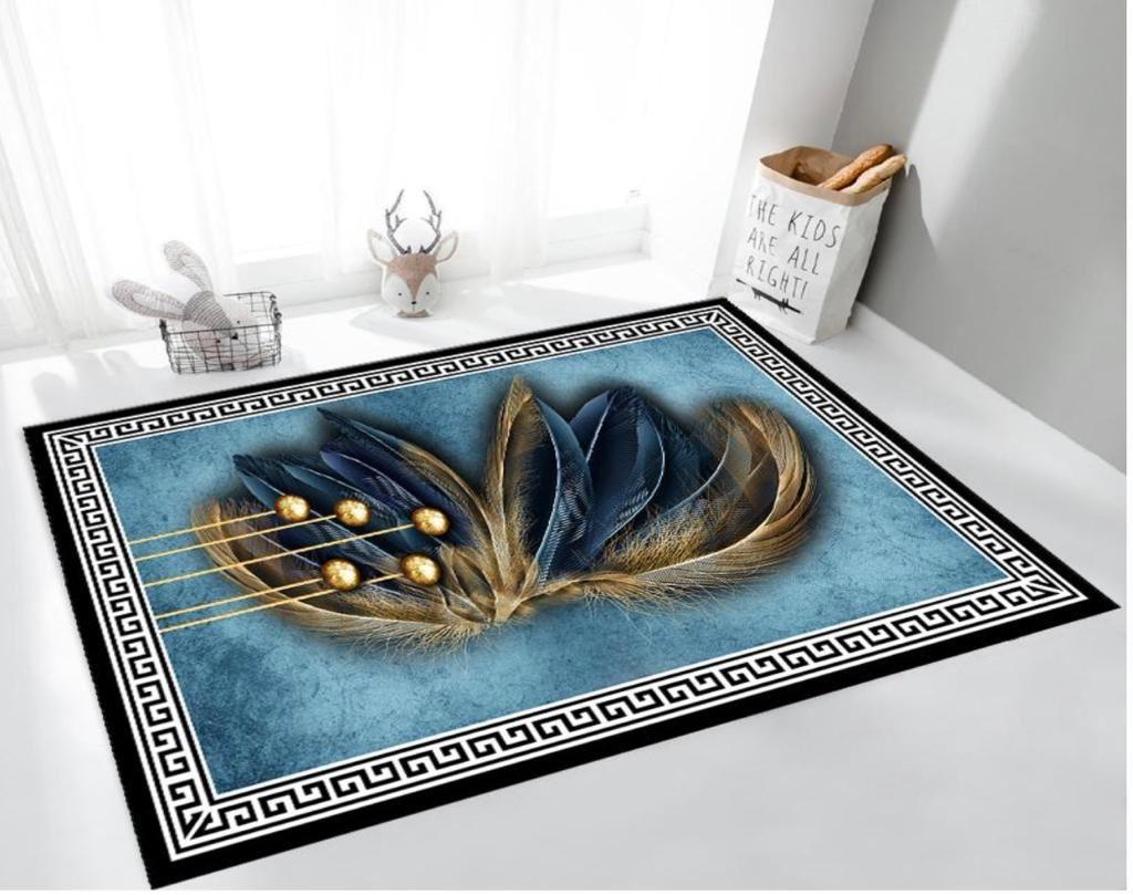 KARPET VIRAL VALVET 3D BALDU, Furniture & Home Living, Home Decor ...