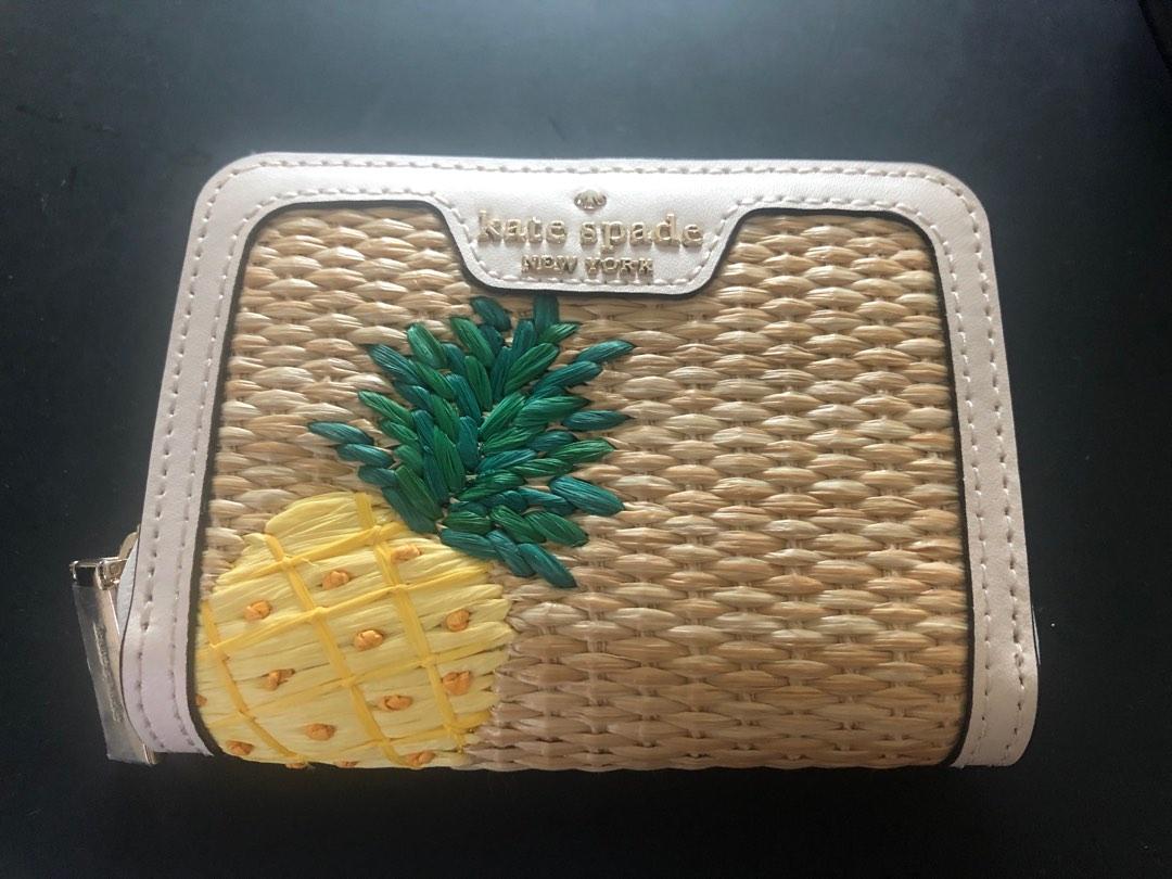 Kate spade Pineapple Small wallet, Women's Fashion, Bags & Wallets, Purses & Pouches on Carousell