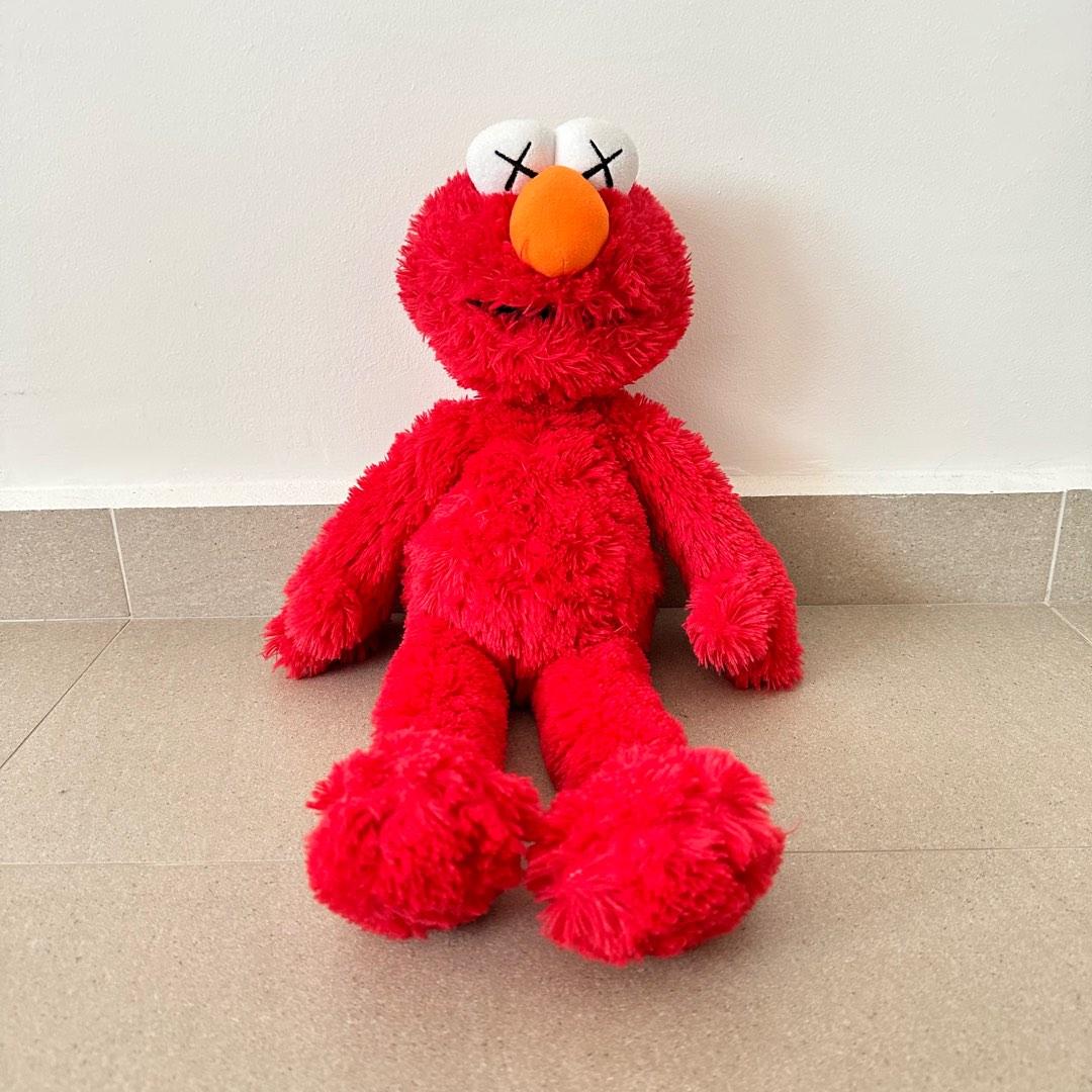 Kaws Elmo Sesame Street Uniqlo, Hobbies & Toys, Toys & Games on Carousell