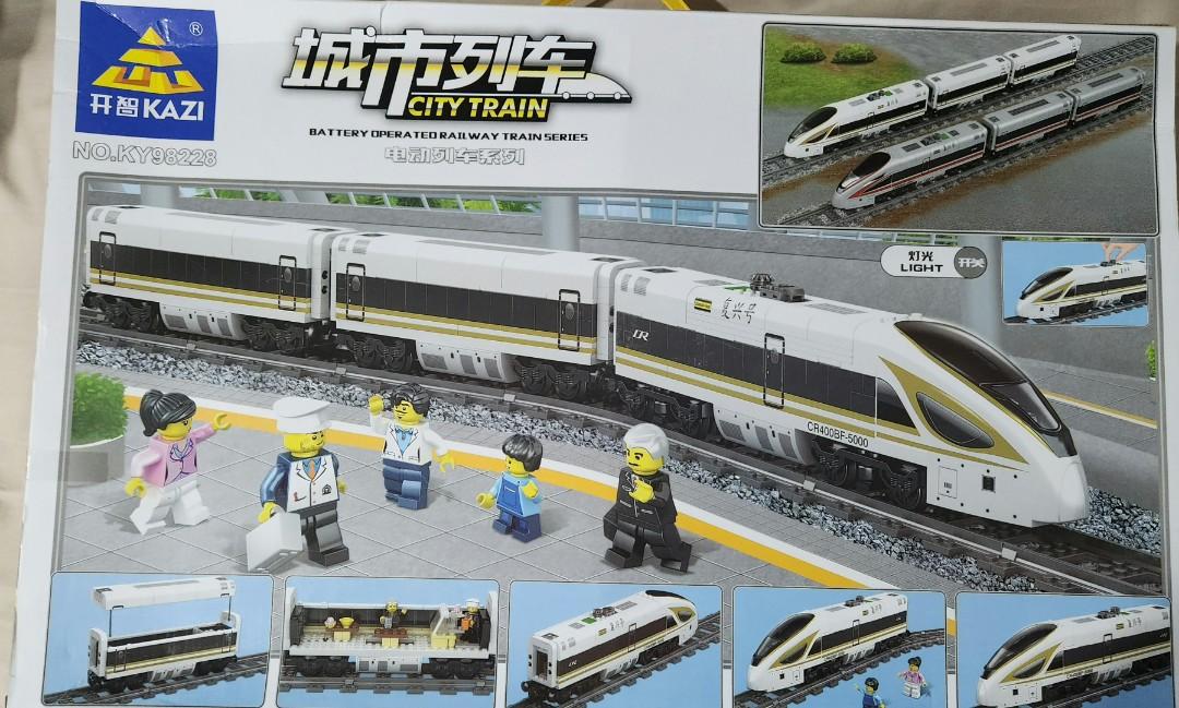 Kazi City Train CR400F set No. KY98228, Hobbies & Toys, Toys & Games on ...