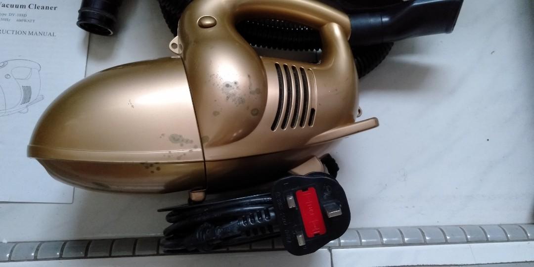 Kessler Gold Color TUV Approved Turbo Handy Multi-Purpose Vacuum ...