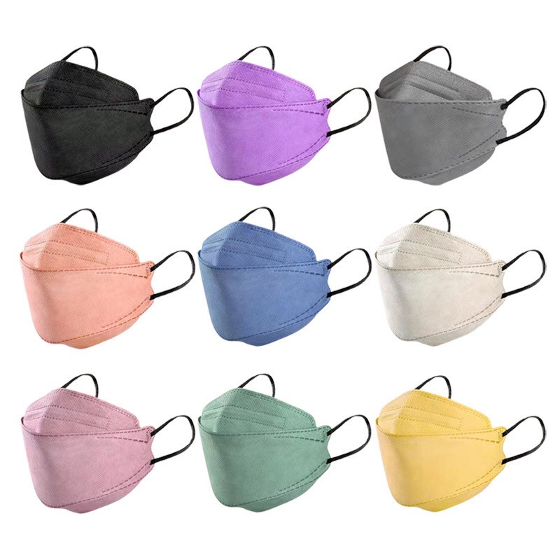 KF94 coloured mask Matt coloured mask black mask white mask, Health ...