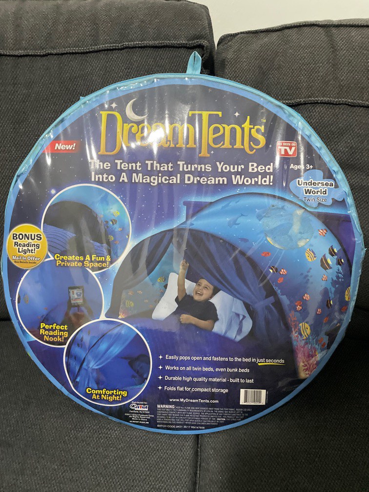 Kids Dream Tent for Bed - Undersea World theme, Babies & Kids, Baby ...
