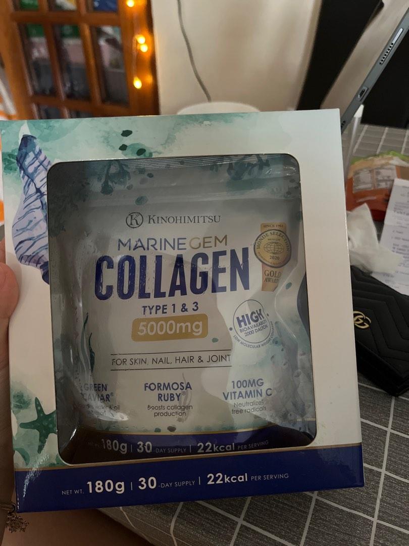 Kinohimitsu Collagen Powder, Health & Nutrition, Health Supplements ...