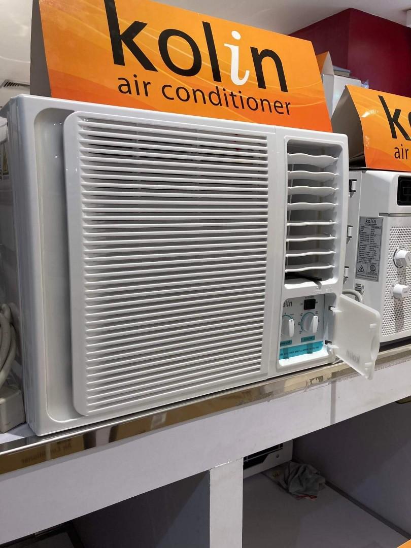 kolin window type aircon 5hp model: kam-55cmc32, TV & Home Appliances ...