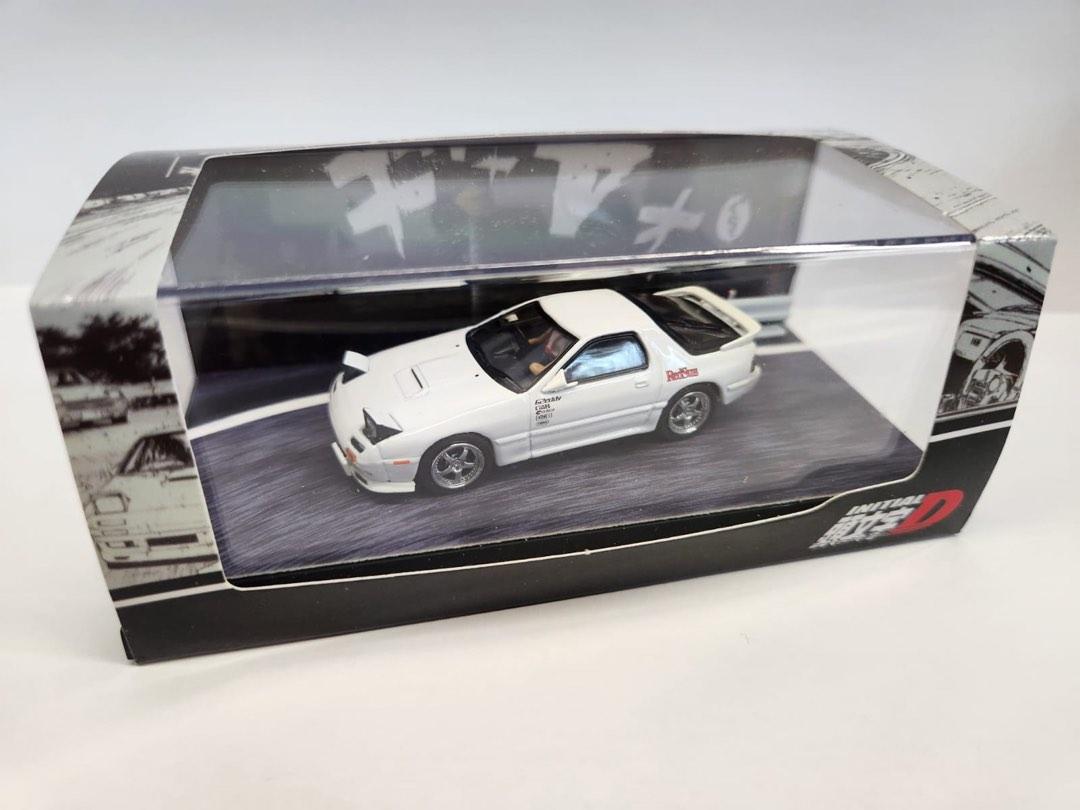 Hobby Japan initial d Mazda rx7 fc and fd (white and yellow) Kyosho ...