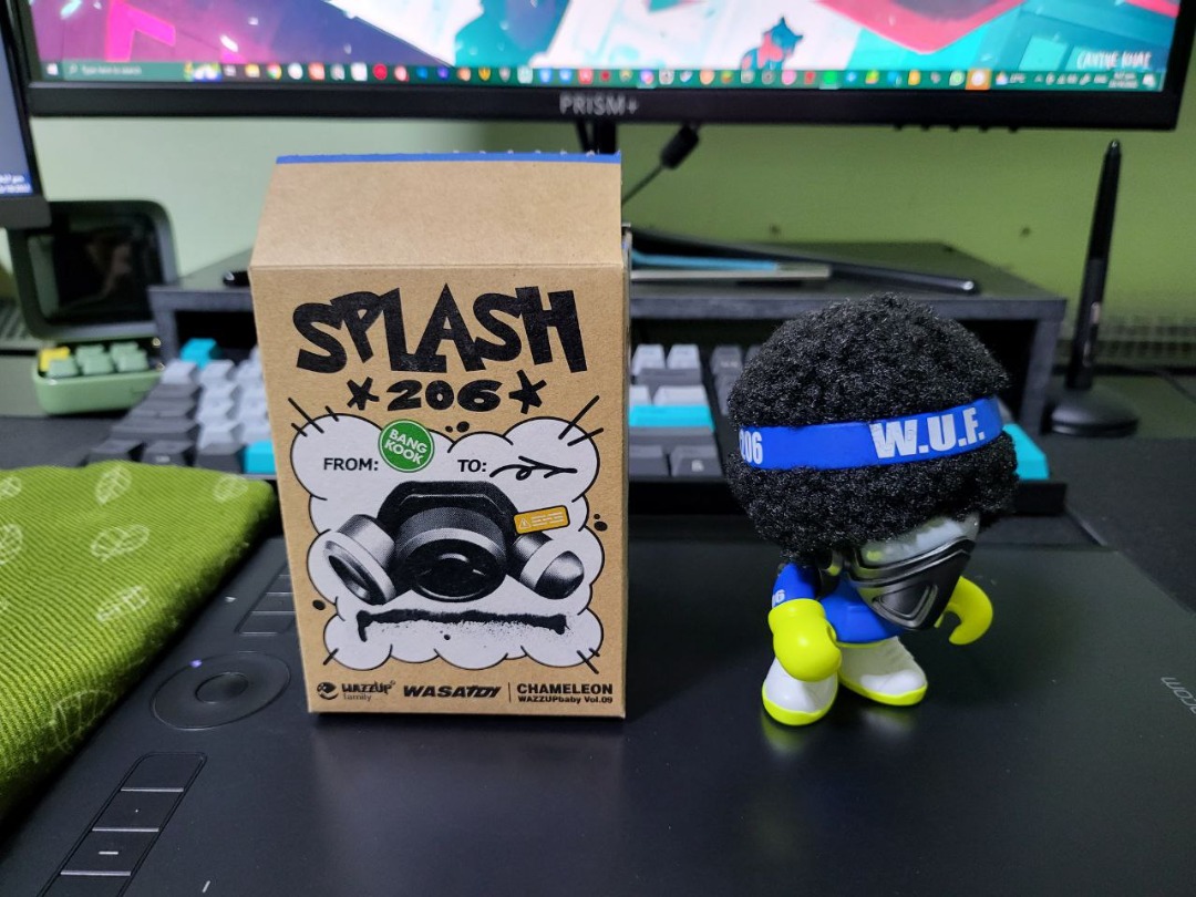 LAMTOYS Wazzup Baby Chameleon Splash 206 Vol. 09 (Hunter), Hobbies ...