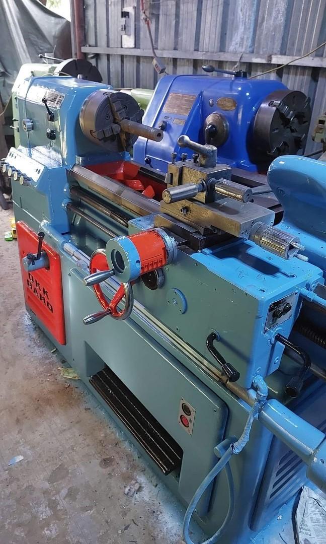 Lathe machine, Commercial & Industrial, Construction Tools & Equipment ...