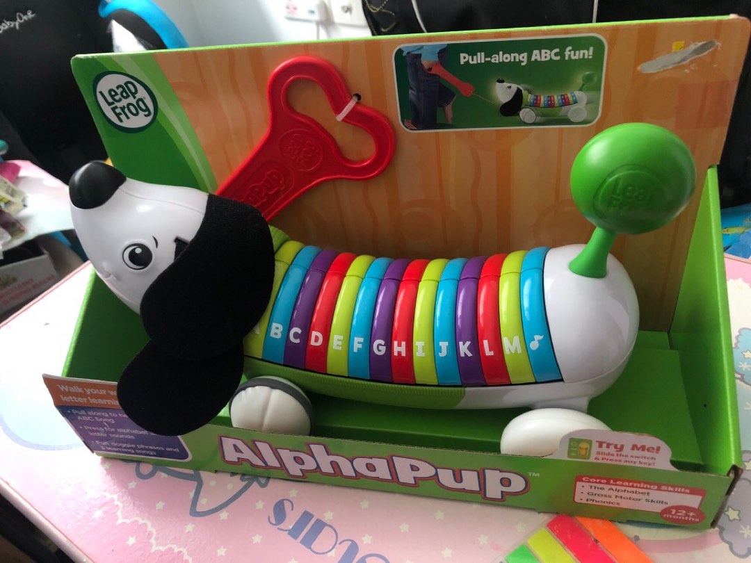 Leap Frog: Alpha Pup (Alphabet Walking Dog) Green, Babies & Kids ...