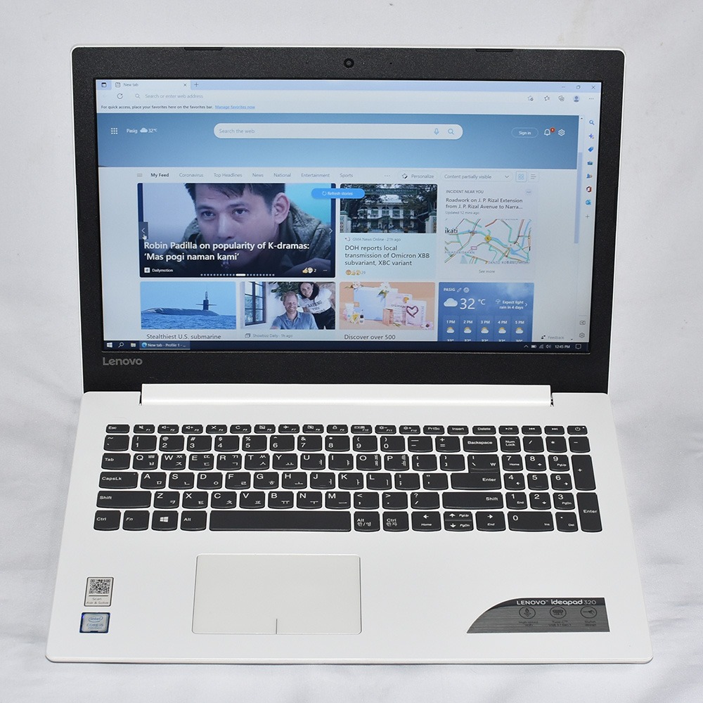 LENOVO Core i5 7th gen 15.6" laptop (i5-7200U, 8GB Ram, 128G SSD ...