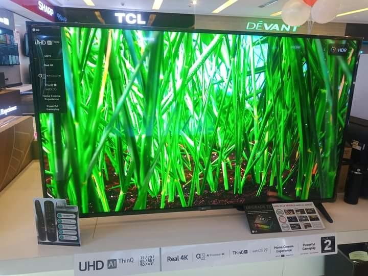 Lg 4k ThinQ AI Uhd Smart Tv Uq7550psf Series, TV & Home Appliances, TV ...