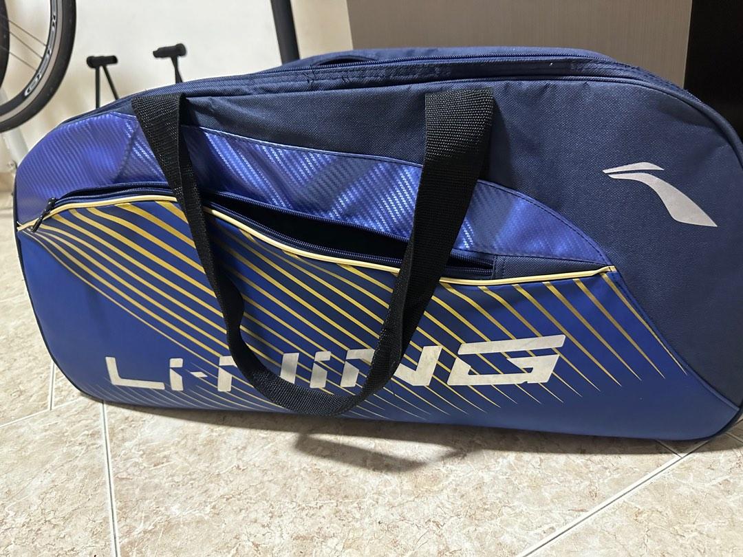 Li Ning Badminton Bag, Sports Equipment, Sports & Games, Racket & Ball ...