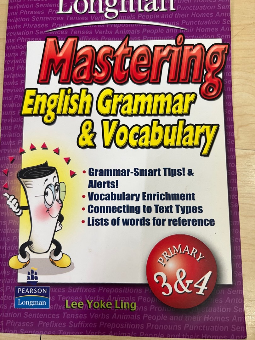 Longman: Mastering English Grammar & Vocabulary (Primary 3 & 4 ...