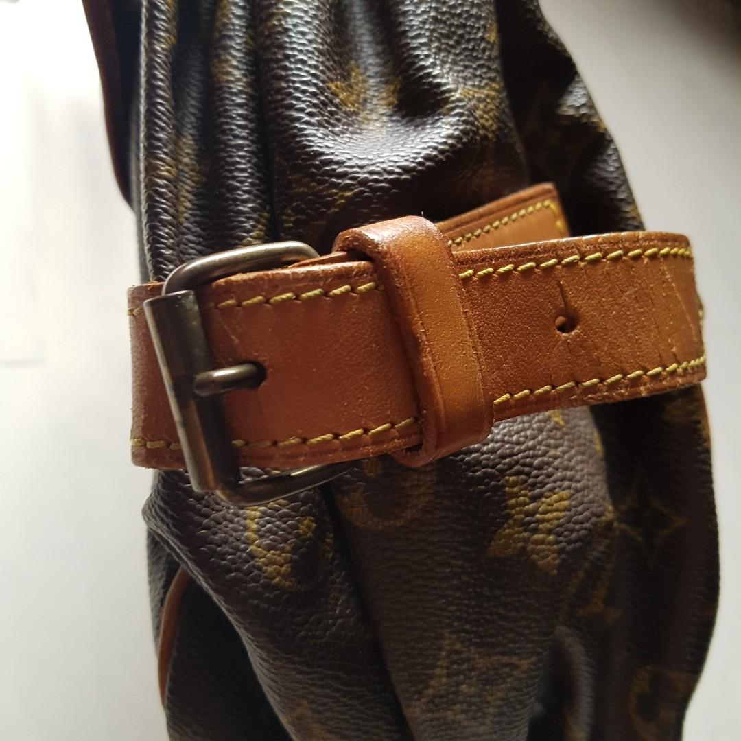 Louis Vuitton 1999 vintage Saumur 40 leather bag LV travel flight ...