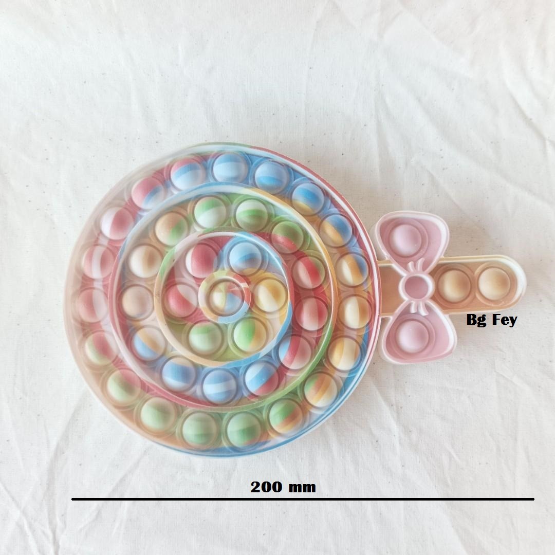 Mainan Pop It fidget gelembung No #2, Toys & Collectibles, Mainan di ...