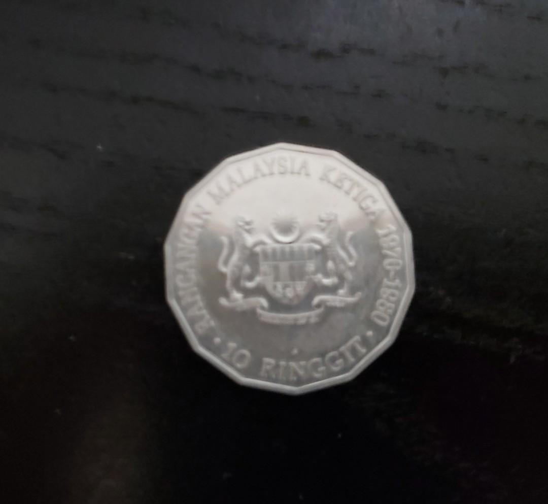 Malaysia ten ringgit silver coin, Hobbies & Toys, Memorabilia ...