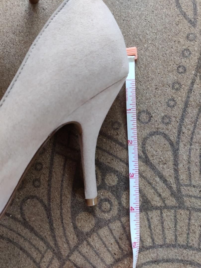 Mango Beige Nude Tan Heels, Women's Fashion, Footwear, Heels on Carousell