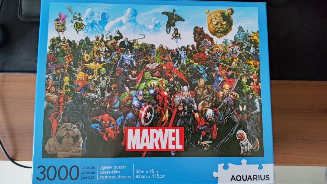 Marvel Puzzle 3000 pieces, Hobbies & Toys, Toys & Games on Carousell
