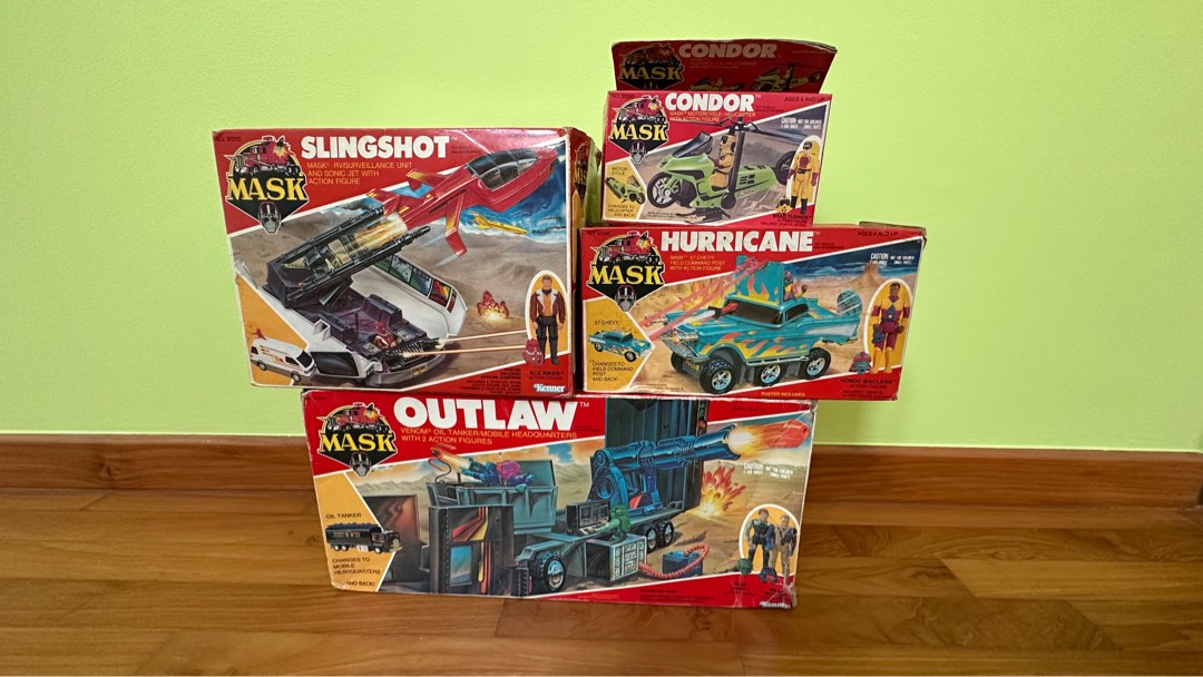 M.A.S.K bundle Outlaw, Hurricane, Slingshot, Condor, Hobbies & Toys ...
