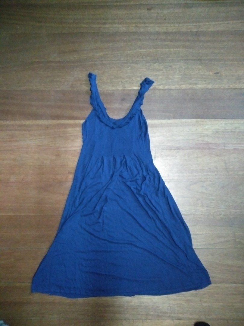 Massimo Rebecca Blue Dress, Women's Fashion, Dresses & Sets, Dresses on ...