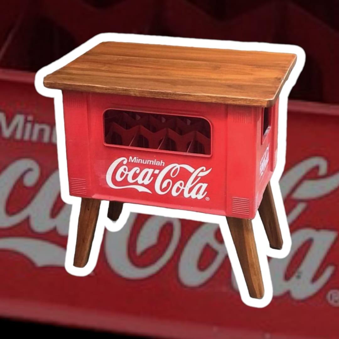 Meja krat desain interior rumah unik, Perabotan Rumah di Carousell