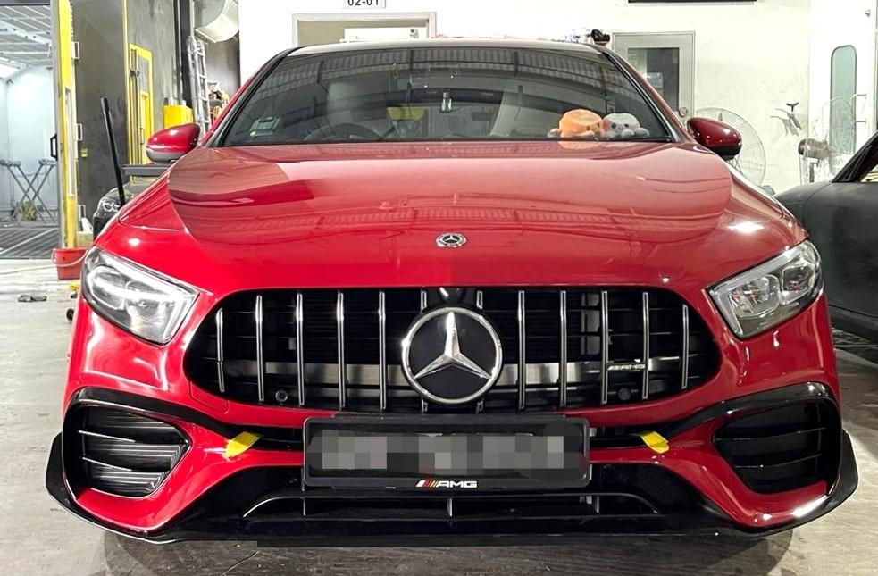 Mercedes Benz Merc A Class W177 A180 A200 A250 A35 AMG Full Bodykit ...