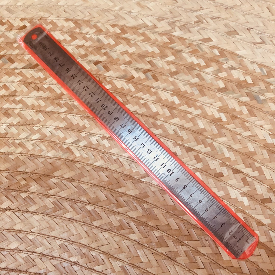 Metal Ruler (30cm), Hobbies & Toys, Stationary & Craft, Stationery ...