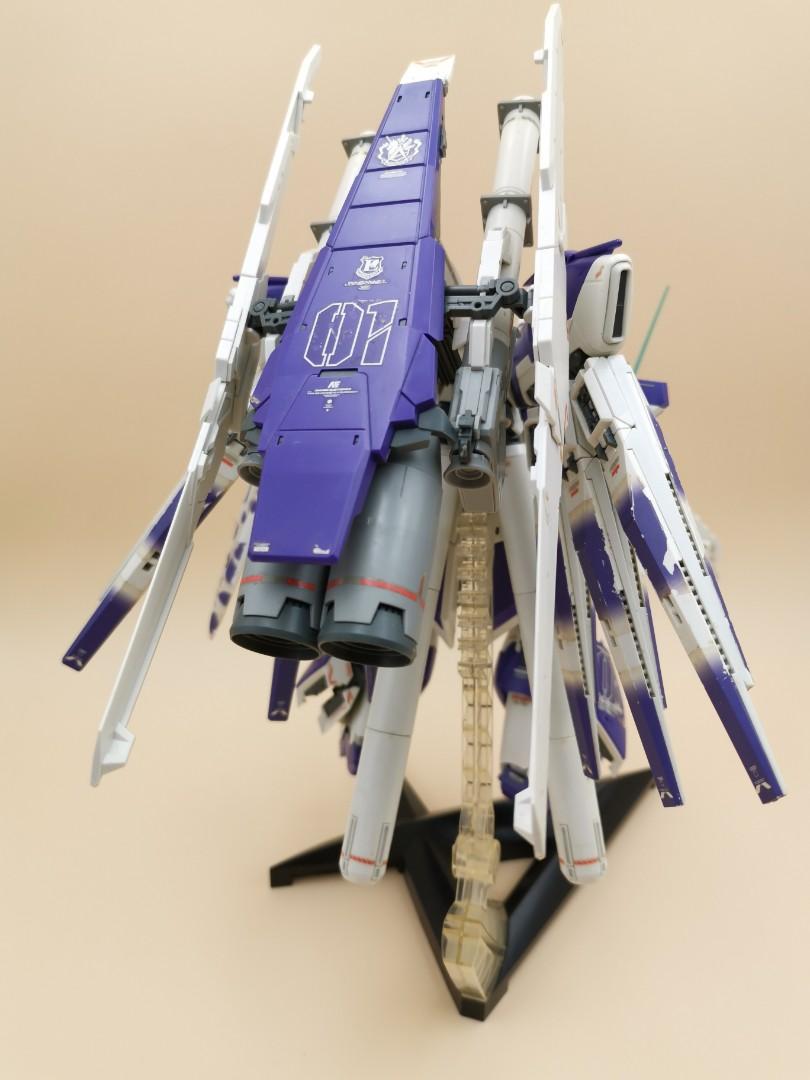 MG Hi-Nu Gundam ver. Ka with HWS, Hobbies & Toys, Toys & Games on Carousell