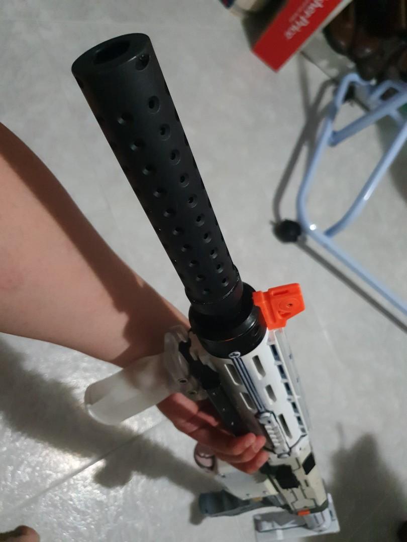 Star Wars inspired Modded NERF Retaliator Blaster + 4 x 12 Dart Mags ...