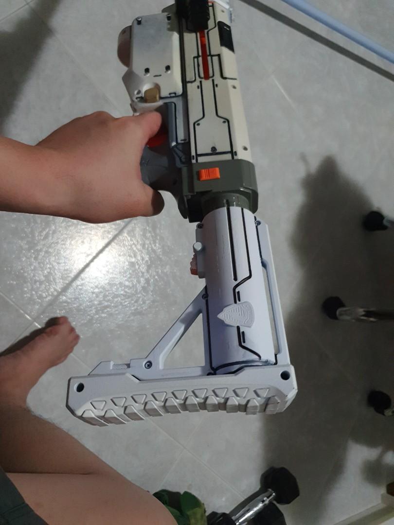 Star Wars inspired Modded NERF Retaliator Blaster + 4 x 12 Dart Mags ...