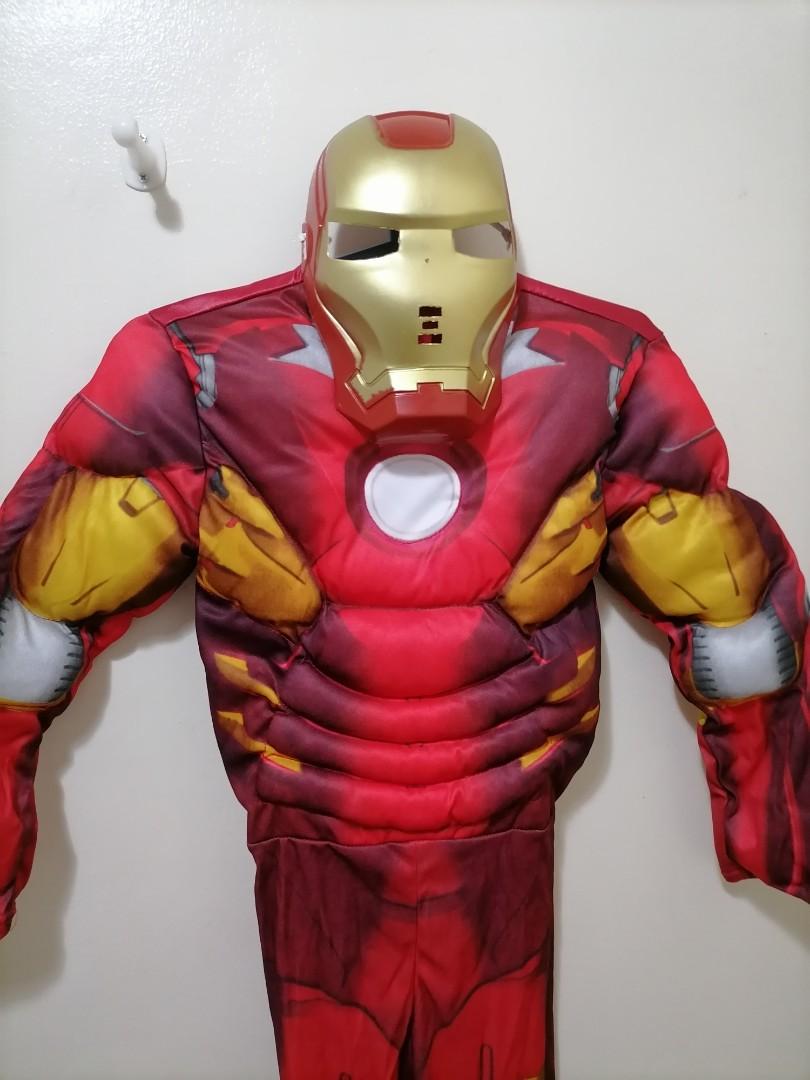 Muscle IronMan Costume, Babies & Kids, Babies & Kids Fashion on Carousell