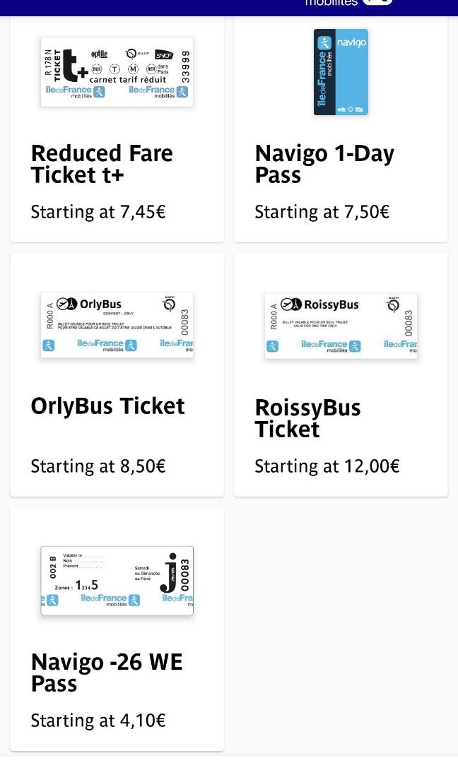 Navigo easy card for paris, Tickets & Vouchers, Local Attractions ...
