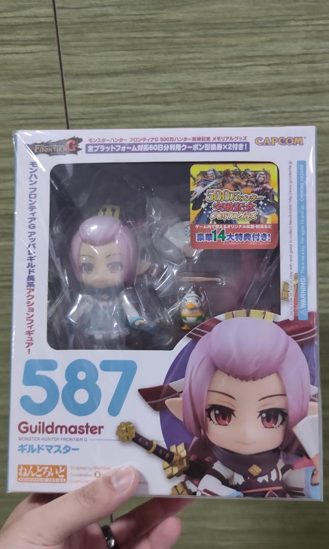 Nendoroid 587 - Guild Master from Monster Hunter Frontier G, Hobbies ...