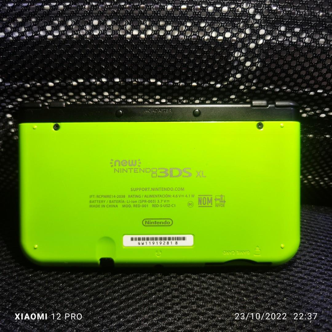 New 3ds xl lime edition (Yoshi) good as new (IPS TOP screen), Video ...