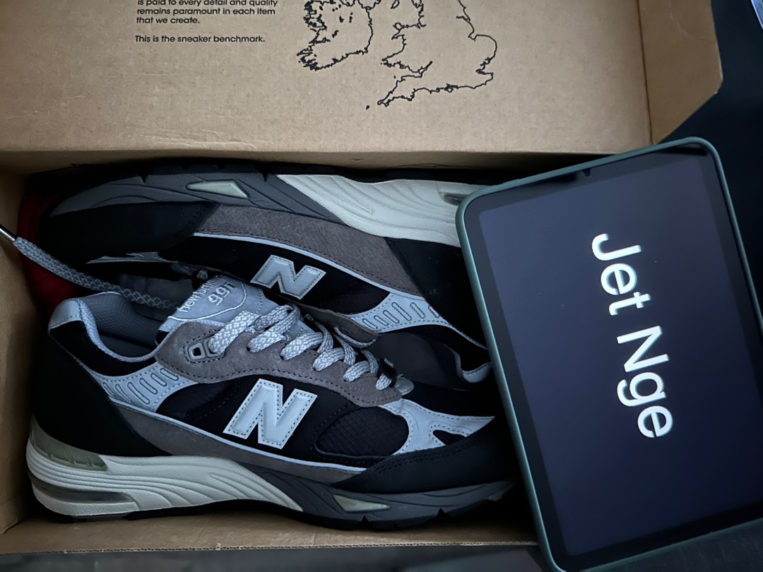 New Balance x Slam Jam M991SJM, Men's Fashion, Footwear, Sneakers on ...