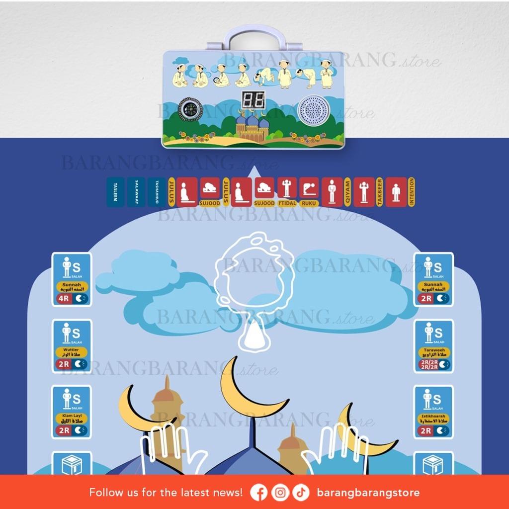 New Style Interactive Prayer Mat for Muslim Children | Electronic Solat ...