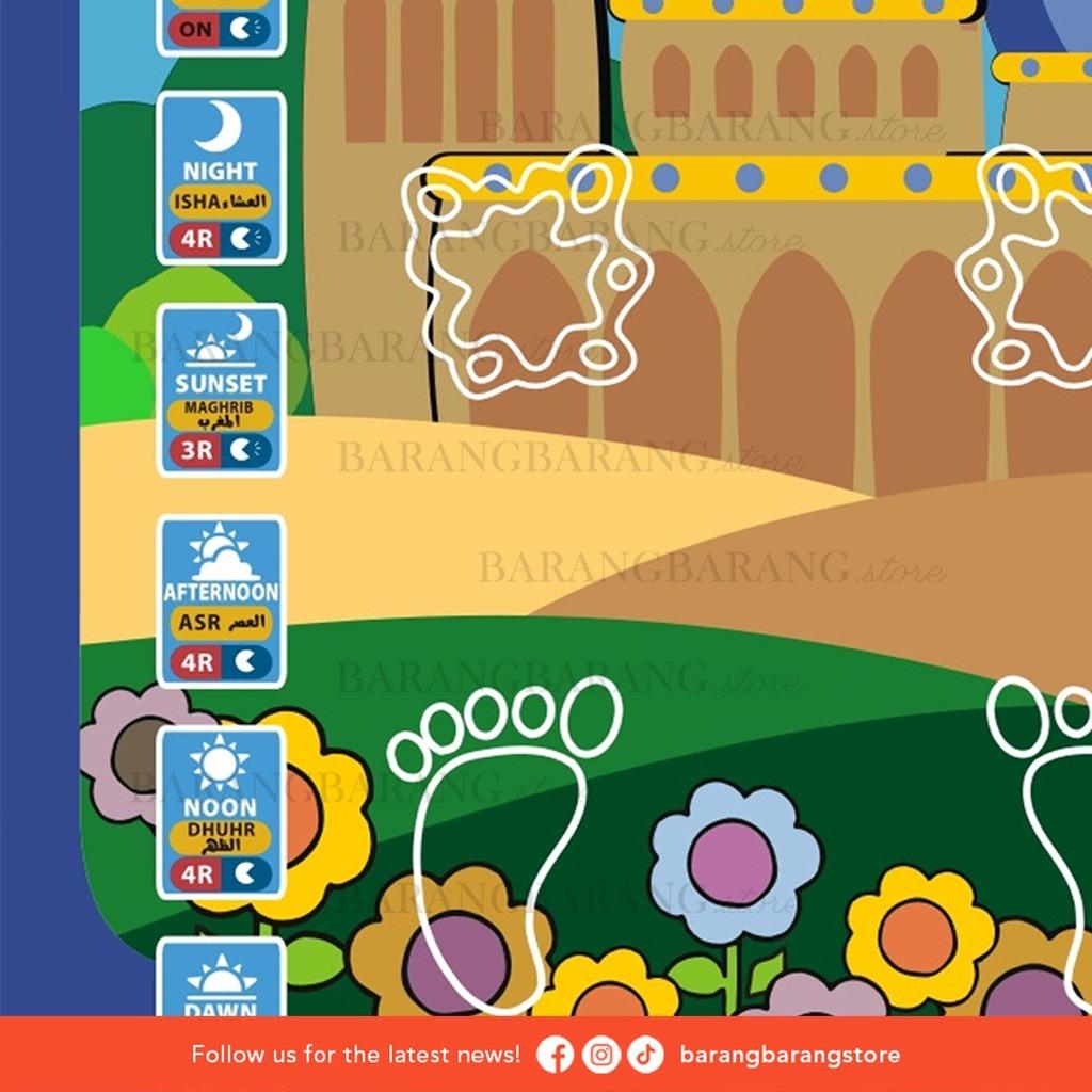 New Style Interactive Prayer Mat for Muslim Children | Electronic Solat ...