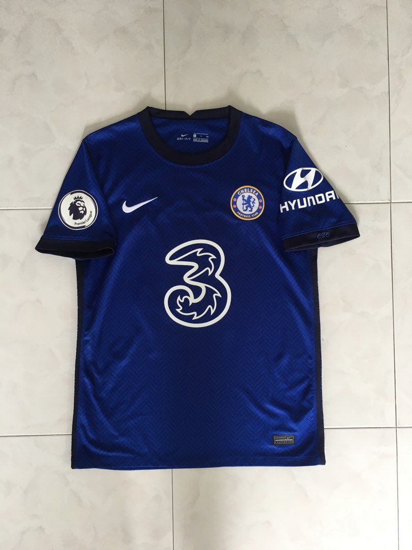 Nike Chelsea 2020/2021 Football Home Jersey with #18 Giroud Print, Men ...