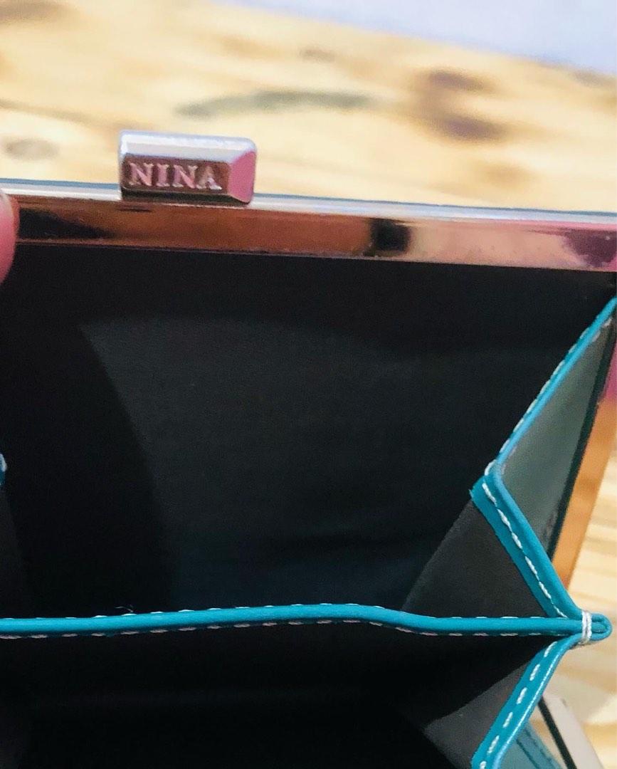 NINA RICCI short trifold wallet, Luxury, Bags & Wallets on Carousell