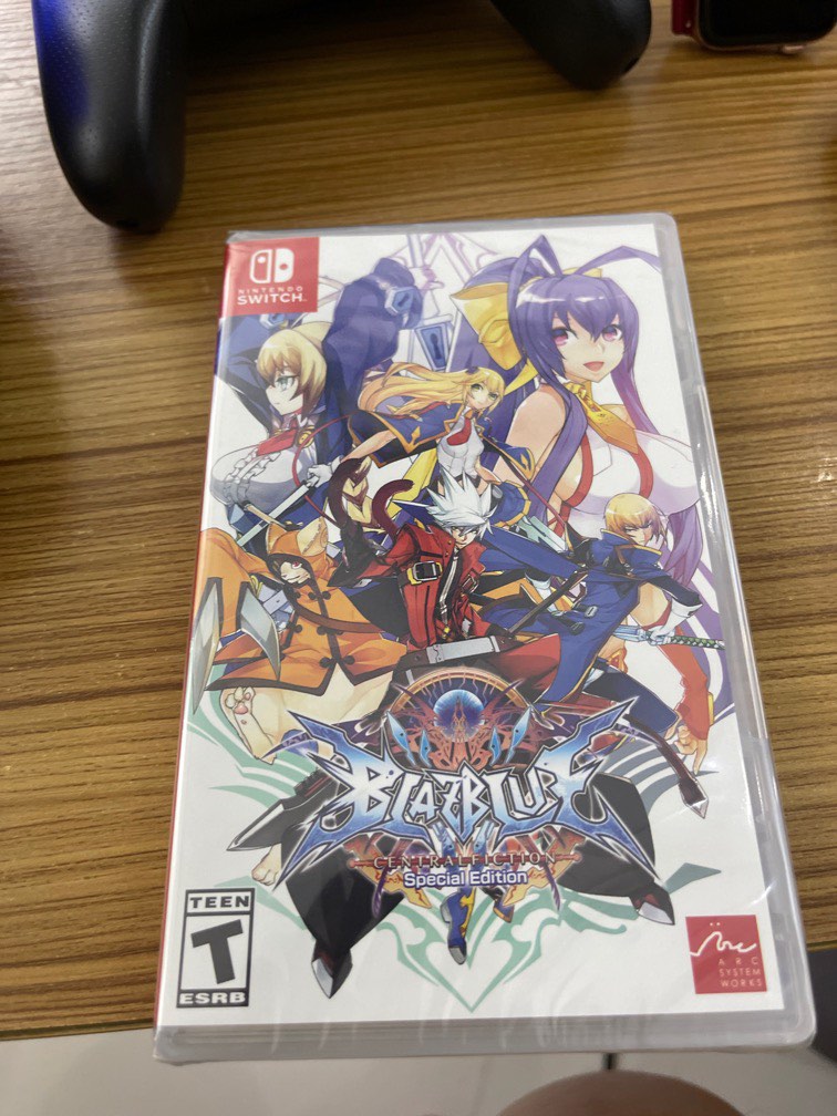 Nintendo Switch Blazblue Centralfriction special ediiton, Video Gaming ...
