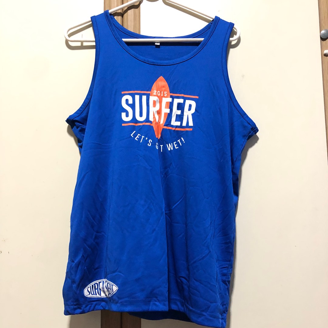 NTU 2015 Surf & Sweat Singlet, Men's Fashion, Activewear on Carousell