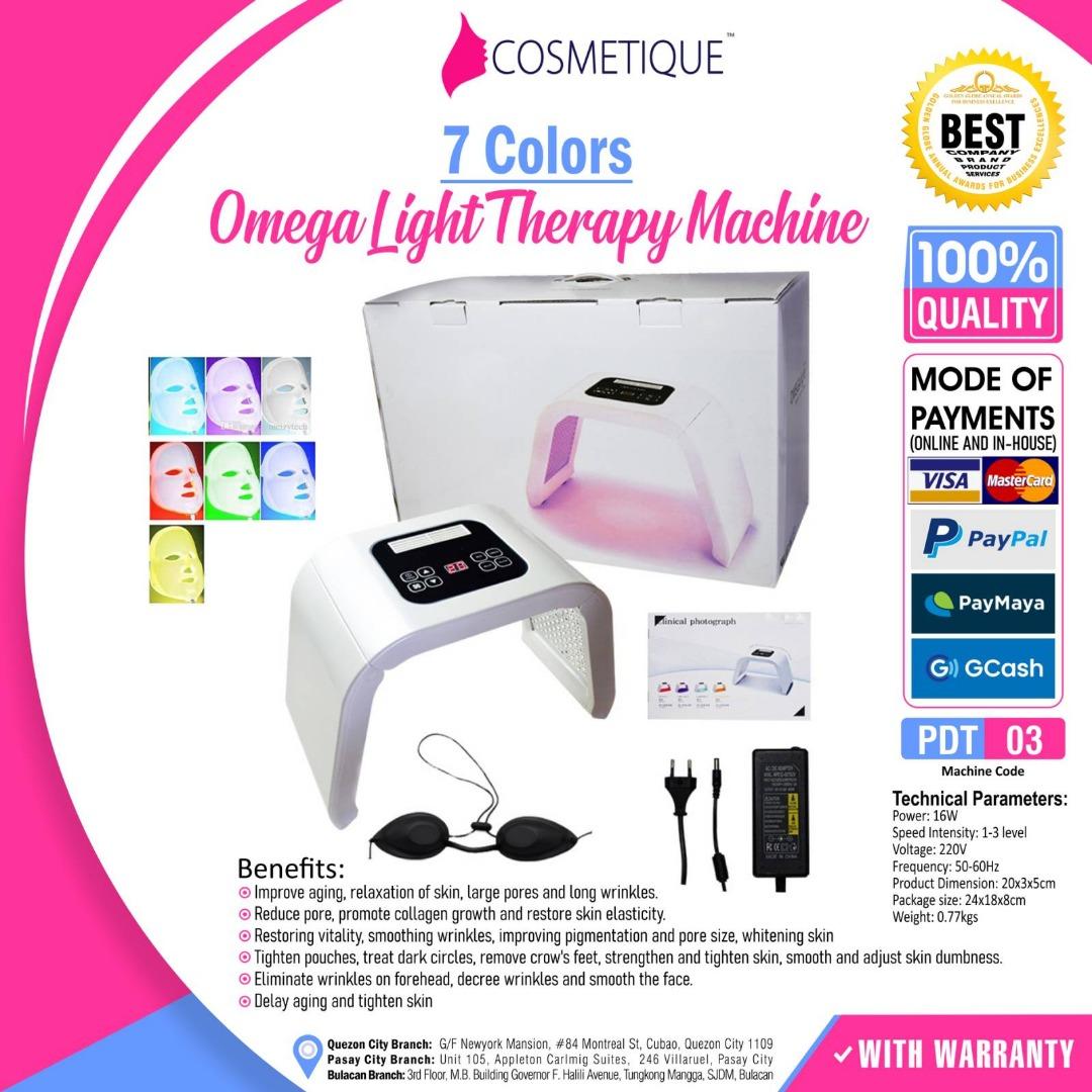 OMEGA Light Therapy Machine, Beauty & Personal Care, Face, Face Care on ...