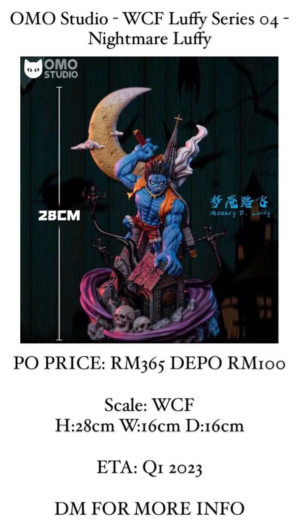OMO Studio - WCF Luffy Series 04 - Nightmare Luffy, Hobbies & Toys ...