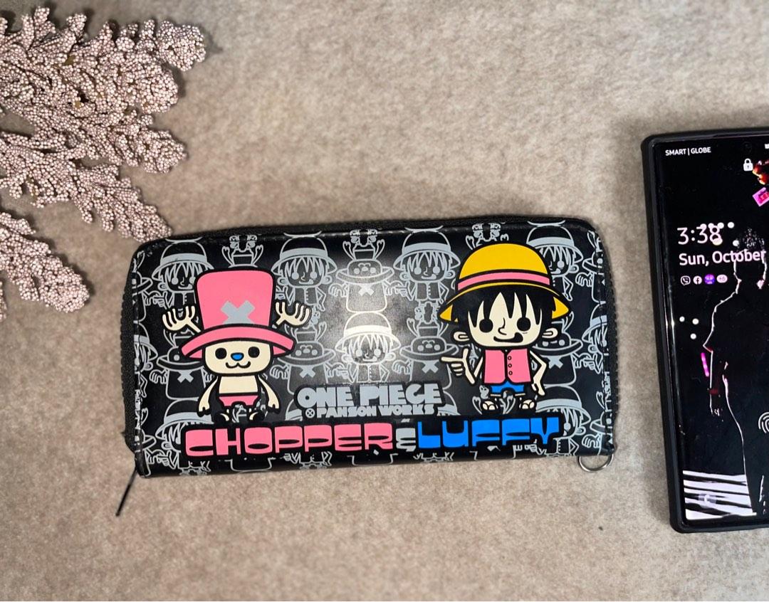 One Piece Chopper and Luffy Wallet, Women's Fashion, Bags & Wallets ...