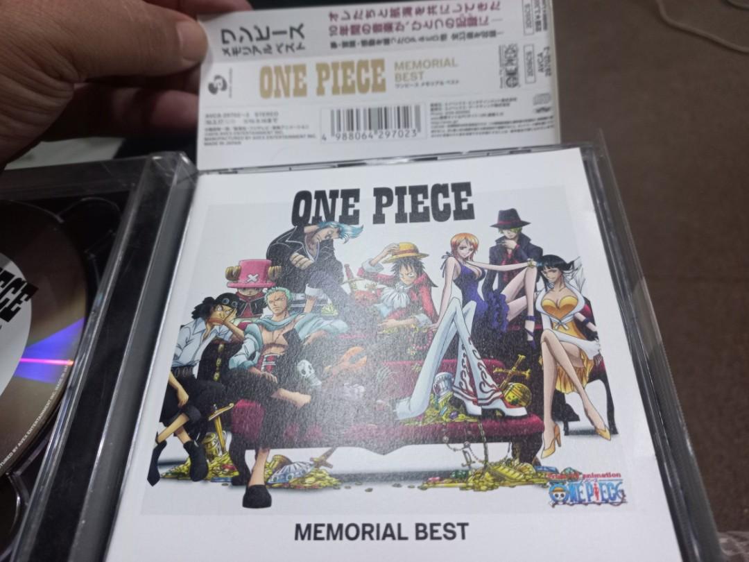One Piece Memorial Best CD Imported From Japan, Hobbies & Toys, Music ...