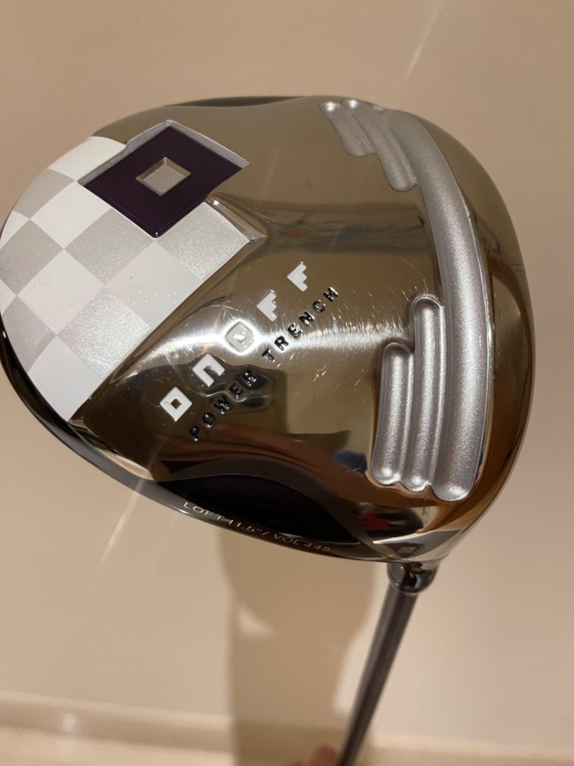 ONOFF Lady Driver, 95% brand new, made in Japan, Sports Equipment, Sports & Games, Golf on Carousell