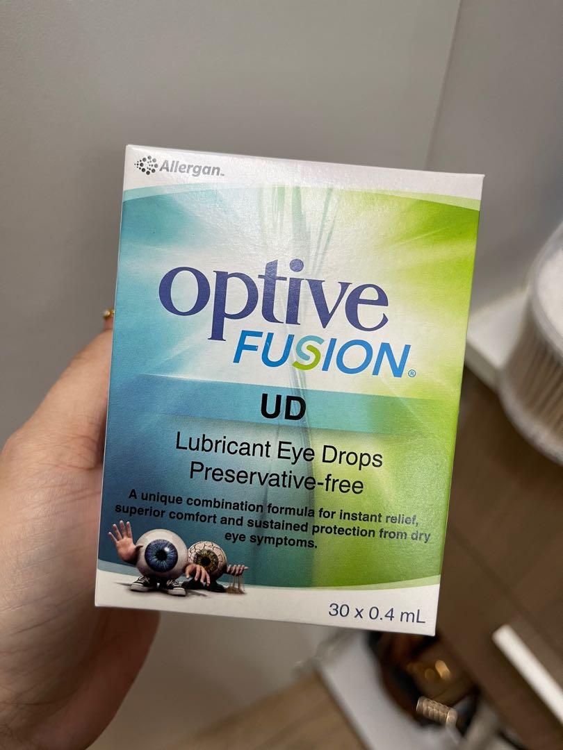 Optive fusion eye drops, Beauty & Personal Care, Vision Care on Carousell